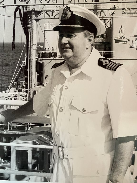 CAPTAIN JAMES PRATT RFA, CROSSED THE BAR (101) - RFA ASSOCIATION